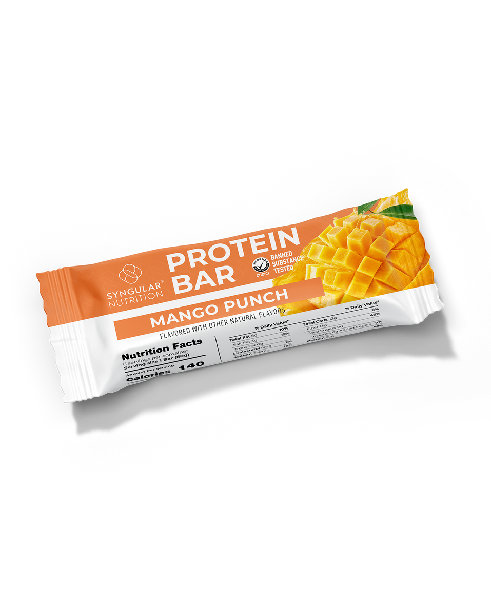 High-Protein Bars – 22g Protein, 0g Sugar | Syngular Nutrition